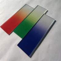 China Customizable Tempered Art Gradient Laminated Glass for Architectural Creative Designs for sale