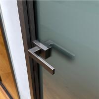 China Customizable Tempered Glass Swing Door with Color Options for Modern Design for sale