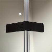 China Modern and Minimalist Tempered Glass Shower Enclosure Perfect for Residential and Commercial Settings for sale