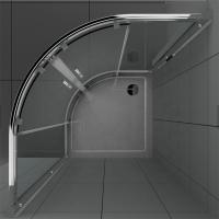 China Contemporary and Durable Tempered Glass Shower Enclosure for Residential and Commercial for sale