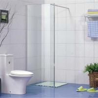 China Modern and Spacious Tempered Glass Shower Screen Ideal for Residential and Commercial for sale