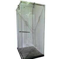 China Safe and Durable Tempered Glass Shower Enclosure for Residential and Commercial Environments for sale