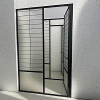 China Stylish and Durable Tempered Glass Shower Enclosure with High-Grade Aluminum Frame and Enhanced Stability for sale