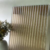 China Sustainable and Safe Patterned Tempered Moru Glass for Homes Ideal for Residential Spaces for sale