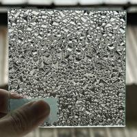 China Artistic and Functional Diamond Patterned Tempered Glass for Hotels and Restaurants for sale