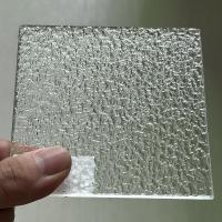 China Artistic and Functional Diamond Patterned Tempered Glass for Hotels and Restaurants for sale