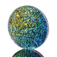 China Art glass wall colorful hollow glass tile background partition wall translucent opaque bar entrance wall crystal tiles for sale