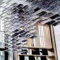 China Crystal Tiles: Multi-Color Textures, Constructing the Aesthetics of Spatial Art Ceilings and Installations for sale