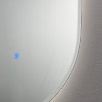 China The New Favorite of Modern Bathrooms! Oval Illuminated Bathroom Mirror, Reshaping Spatial Aesthetics and Experience for sale