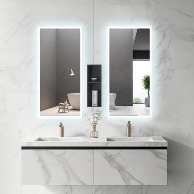 China Exploring the Mirror Aesthetics in the Bathroom Space: From Practicality to Artistic Transformation for sale