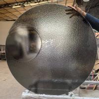 China Crafted in Ingenuity, Solidified in Texture — The Artistic and Practical Beauty of Hot Melt Gray-Black Glass for sale