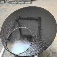 China Crafted in Ingenuity, Solidified in Texture — The Artistic and Practical Beauty of Hot Melt Gray-Black Glass for sale