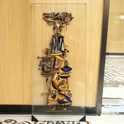China Digital Printed Glass: A Paradigm of Aesthetic Fusion Between Art and Technology for sale