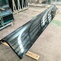 China The Art of Crossing Right Angles: 90-Degree Curved Tempered Glass, Reshaping Space with Seamless Aesthetics for sale