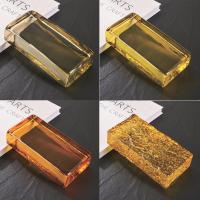 China The Interplay of Light and Texture: The Spatial Aesthetic Revolution of Fused Glass Bricks for sale