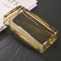 China The Interplay of Light and Texture: The Spatial Aesthetic Revolution of Fused Glass Bricks for sale