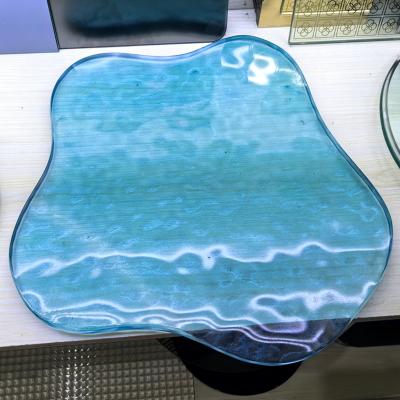 China Nature and Craft in Symbiosis: The Aesthetic Narrative and Scene Guide of Fused Artistic Irregular Glass for sale