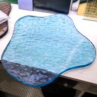 China Nature and Craft in Symbiosis: The Aesthetic Narrative and Scene Guide of Fused Artistic Irregular Glass for sale
