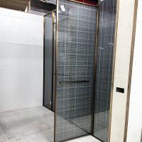China Wire Glass Shower Enclosure | A Perfect Combination of Artistic Aesthetics and Safe Practicality for sale