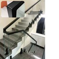 China Premium Glass Hardware & Glass Stair Railing Hardware for Modern Staircase Projects for sale