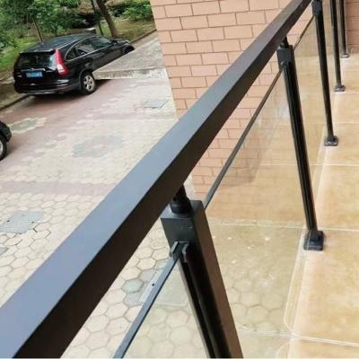 China Glass Hardware & Modern Balcony Glass Railing System for sale