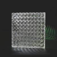 China Premium Crystal Glass Decorative Series | Textured Embossed Art Glass For Space Partition & Hanging Decoration for sale