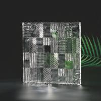 China Premium Crystal Glass Decorative Series | Textured Embossed Art Glass For Space Partition & Hanging Decoration for sale