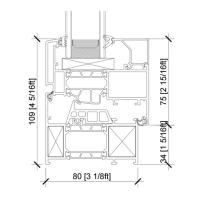 China XLB-80 Series American Standard Casement Window Product Introduction for sale
