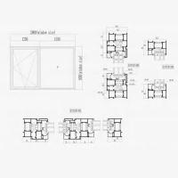 China XLB-80 Series American Standard Casement Window Product Introduction for sale
