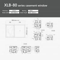 China XLB-80 Series American Standard Casement Window Product Introduction for sale