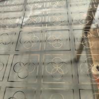 China Screen Printed Art Decorative Glass For Interior Decoration for sale