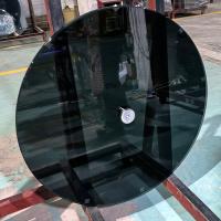 China Black Glass Coffee Table Top Modern Home Furniture for sale