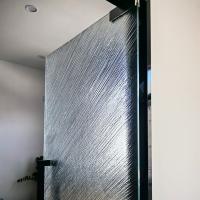 China Decorative fused glass door | Artistic Space Partition, Reshaping Modern Spatial Aesthetics for sale
