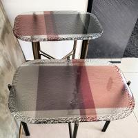 China Hot-melt Glass Tabletop | Art Textured Panel, Reshape Space Aesthetics for sale