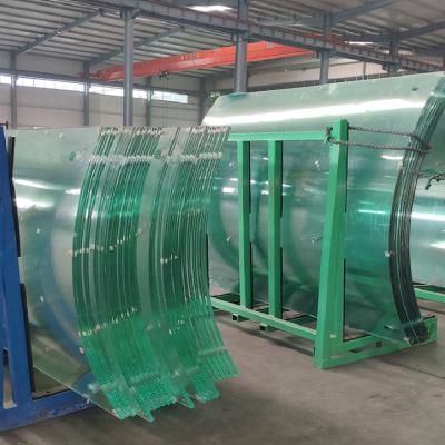 China ODM Laminated Tempered Glass SGP Fine Polished Edge SGCC Certificated for sale