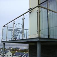 China Security Building Tempered Glass Customized Glass Pool Fencing for sale