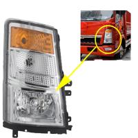 China 12V/24V Combined Headlights for HOWO Light Truck Packaging Detalls Standard or Custom for sale