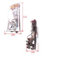 China Light Truck Headlight Tongshuai 12V/24V Front Light for Standard or Custom Packaging for sale
