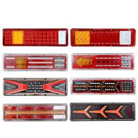 China Full Led Taillights Rear Light Assembly for JAC Truck Spare Parts Car Fitment for sale