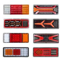 China Full Led Taillights Rear Light Assembly for JAC Truck Spare Parts Car Fitment for sale