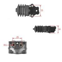 China WG1642440051 Control Valve Cab Airbag Seat Height Position Valve Made of Rubber and Steel for sale