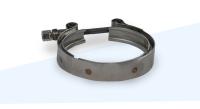 China Adjustable Pipe Worm Gear Clamp for Foton Truck ISF2.8/3.8 Stainless Steel V-Clamp for sale