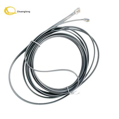 China NCR ATM Machine Parts Cable 12-ft 4M RJ11 To RJ11 Shuter Cable 0090023178 for sale