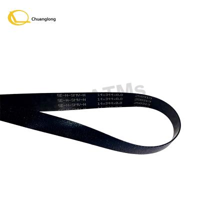 China 14x344x0.8mm ATM Spare Parts Hyosung GCDU Small Feed Belt for Hyosung Tranax Hitachi 2K Dispenser Belt for sale