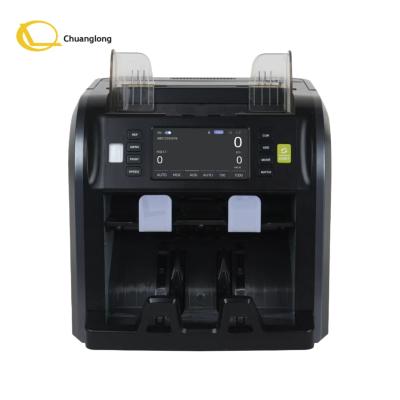 China Multi-Currency1+1 Pocket Money Counting Machine Equipped With Lithium Battery Built-In Printer With Handle Lifetime Warranty Supports Global Currencies and 48 Languages for sale