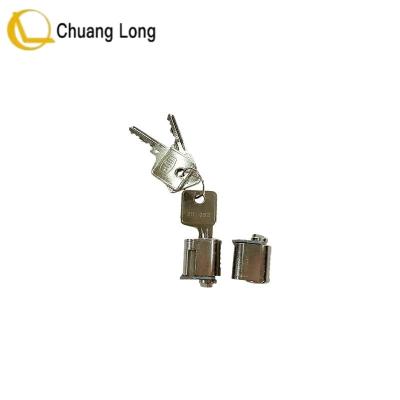 China NCR 6622 CH 751 009-0023553 Lock and key ATM CRM Kiosk Machine Lower Lock Lower Cabinet Safebox Spare Part 0090023553 for sale