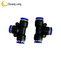 China NCR ATM CRM Part Connector Equal Tee Branch Tee Connector Push Connect Fitting Assy 009-0007844 90007844 009-0007822 0090007822 for sale