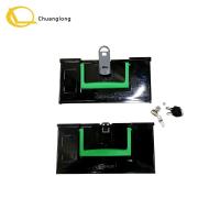 China NCR S2 Reject Cassette Cover 445-0756691-04 445-0763022 Cash Box Plastic Cover with Latch and Handle ATM CRM Kiosk Selfserv Machine Part for sale