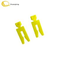 China NCR S1 Cassette Clip Magnet Holder Cash Box Yellow Plastic Fixing Clip 2030001333 ATM CRM CRS Selfserv Kiosk Spare Part for sale