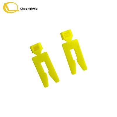China NCR S1 Cassette Clip Magnet Holder Cash Box Yellow Plastic Fixing Clip 2030001333 ATM CRM CRS Selfserv Kiosk Spare Part for sale